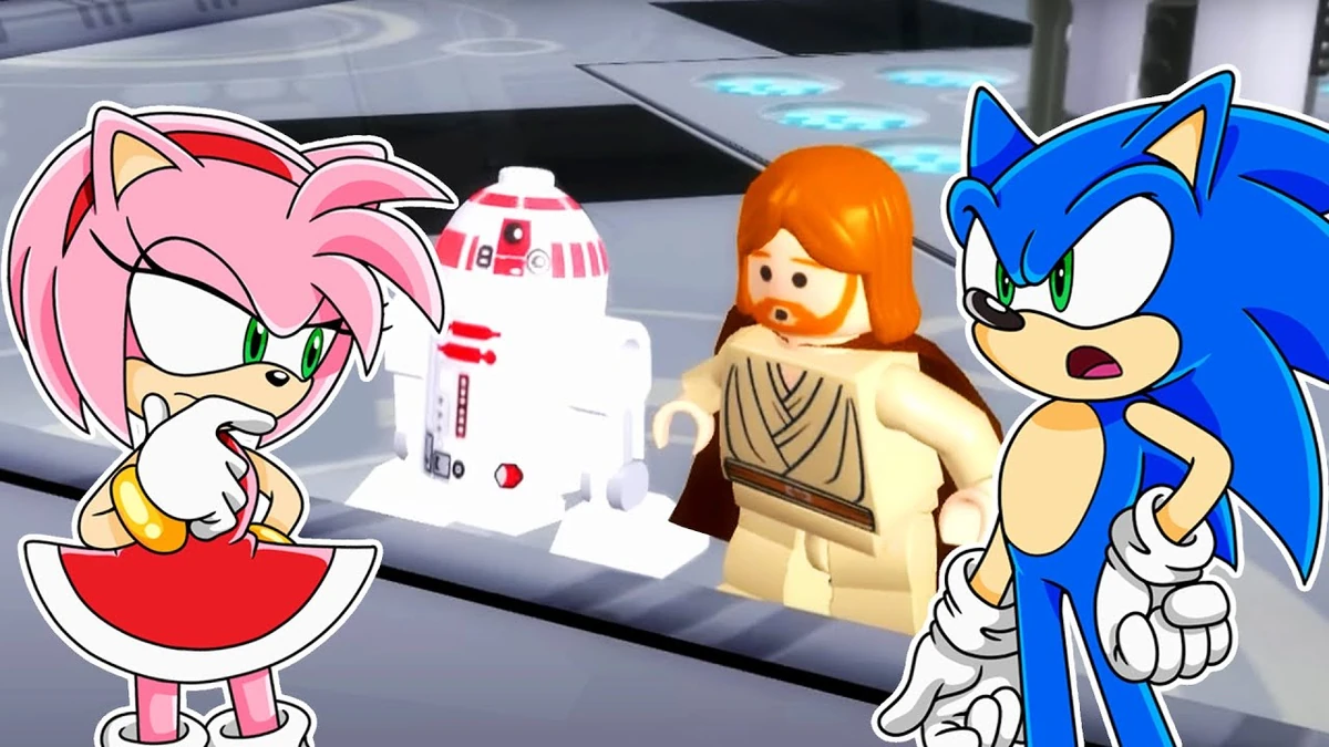 Sonic and Amy Play LEGO Star Wars: Episode II - LIVE ...