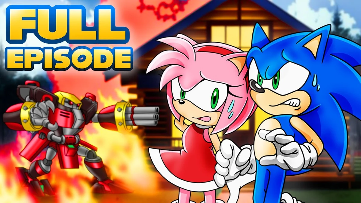 Sonic and Amy's Lovers Log Cabin Disaster - Sonic Animation Full Episode | SuperHedgehogBros ...