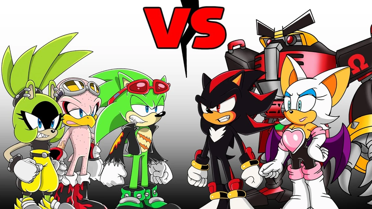 Team Dark Vs. TEAM GREEN?! - Shadow, Rouge, Scourge and Surge Q&A - LIVE | SuperHedgehogBros ...