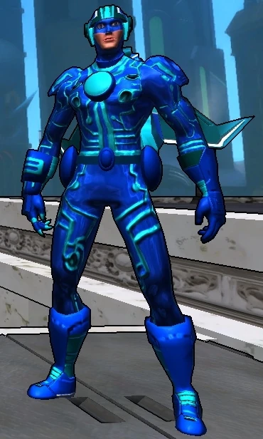 Bluebomber (fanmade character) | Superhero fanon watanabe Wiki | Fandom