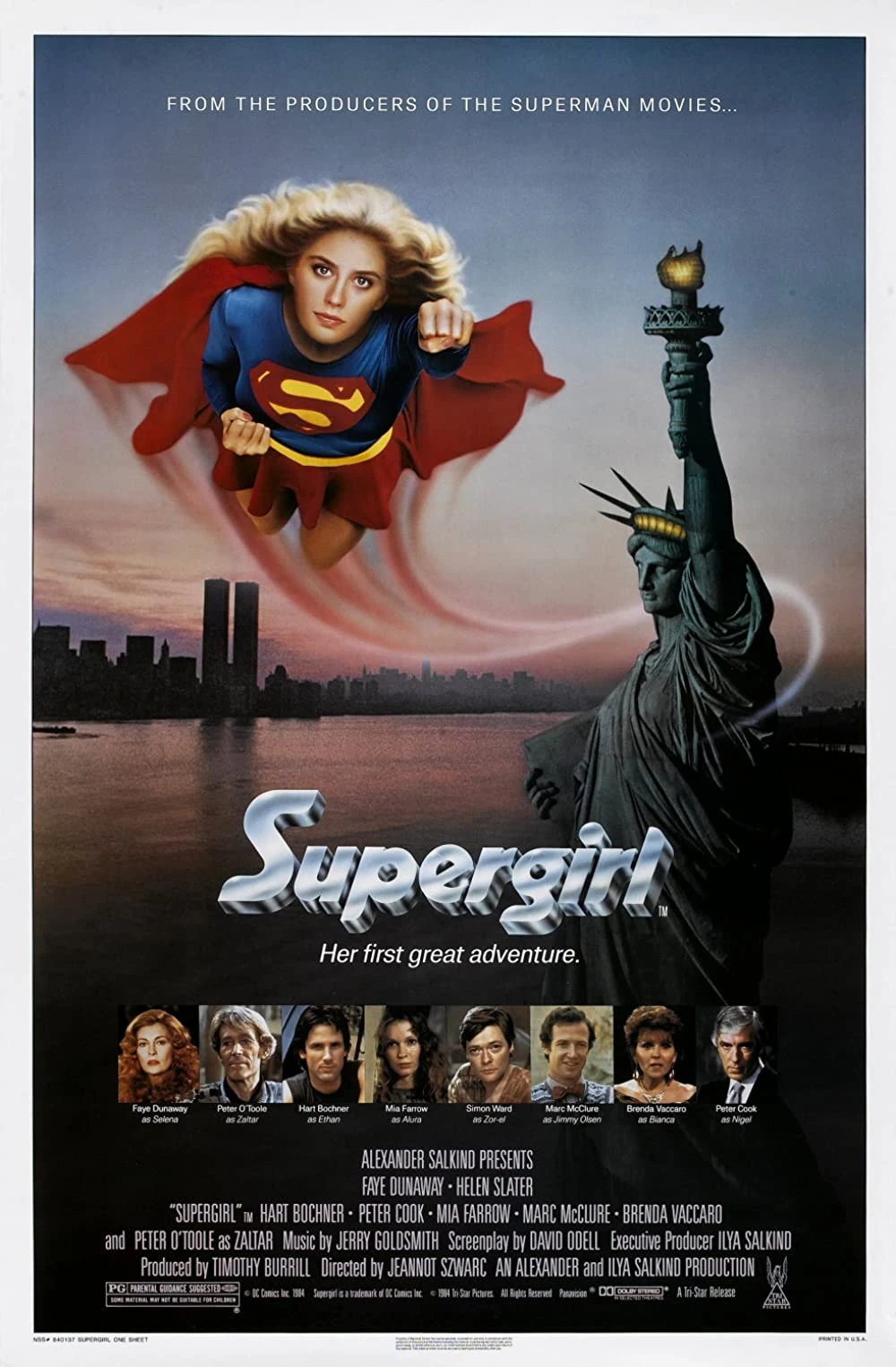 Supergirl (1984 film) | Superhero Films Wiki | Fandom