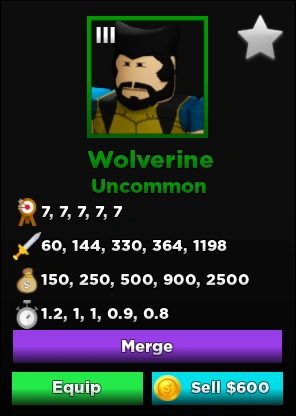Wolverine | Superhero Tower Defense Wiki | Fandom