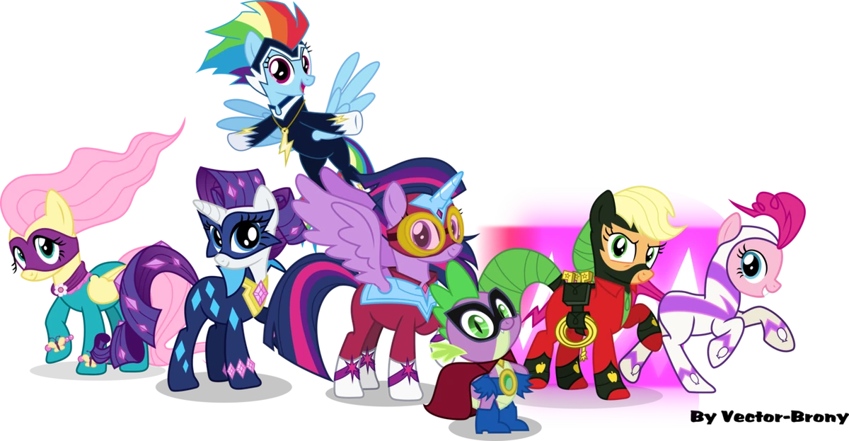 my little pony power ponies coloring pages