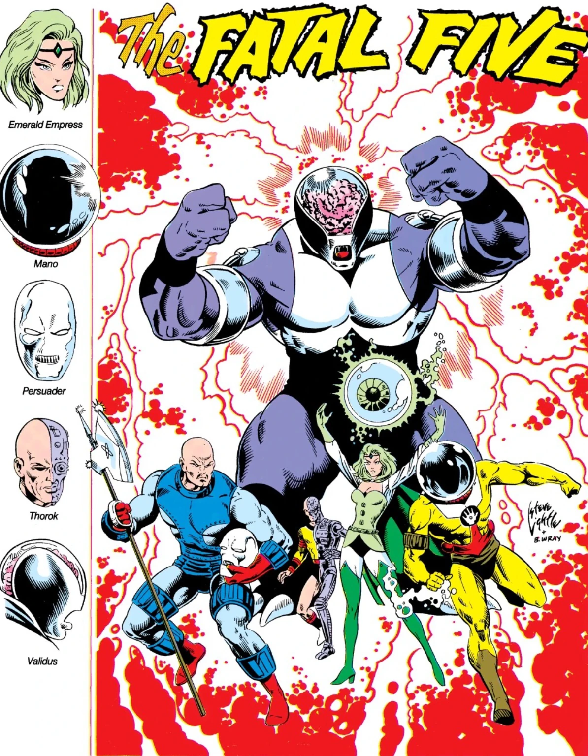 Fatal Five | Superhero Wiki | Fandom