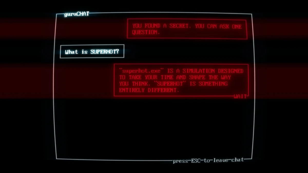 SUPERHOT Secrets | SUPERHOT Wiki | Fandom
