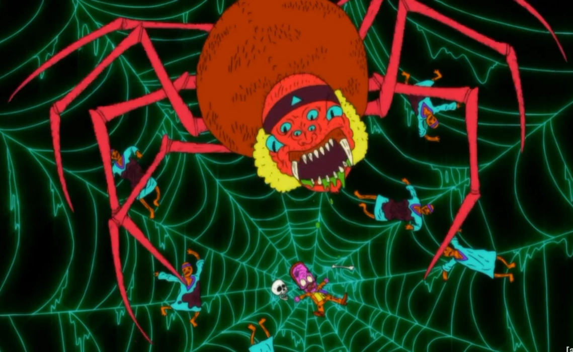 D.L. Diamond Spider | Superjail Wiki | Fandom