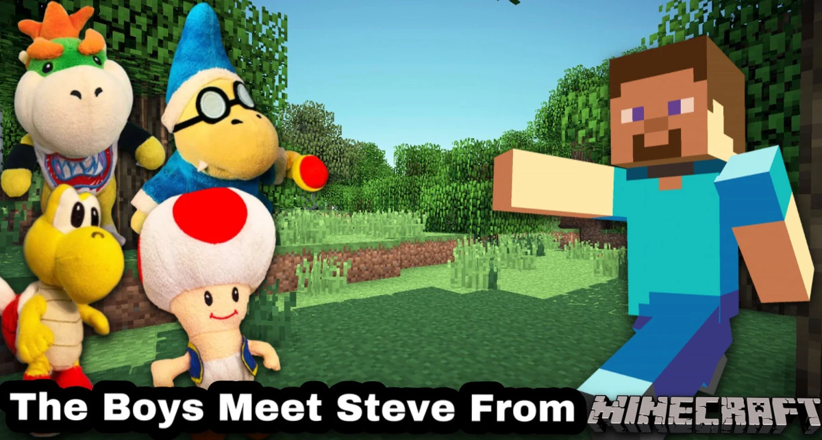 The Boys Meet Steve From Minecraft! | SuperJeffyJhacir Wiki | Fandom