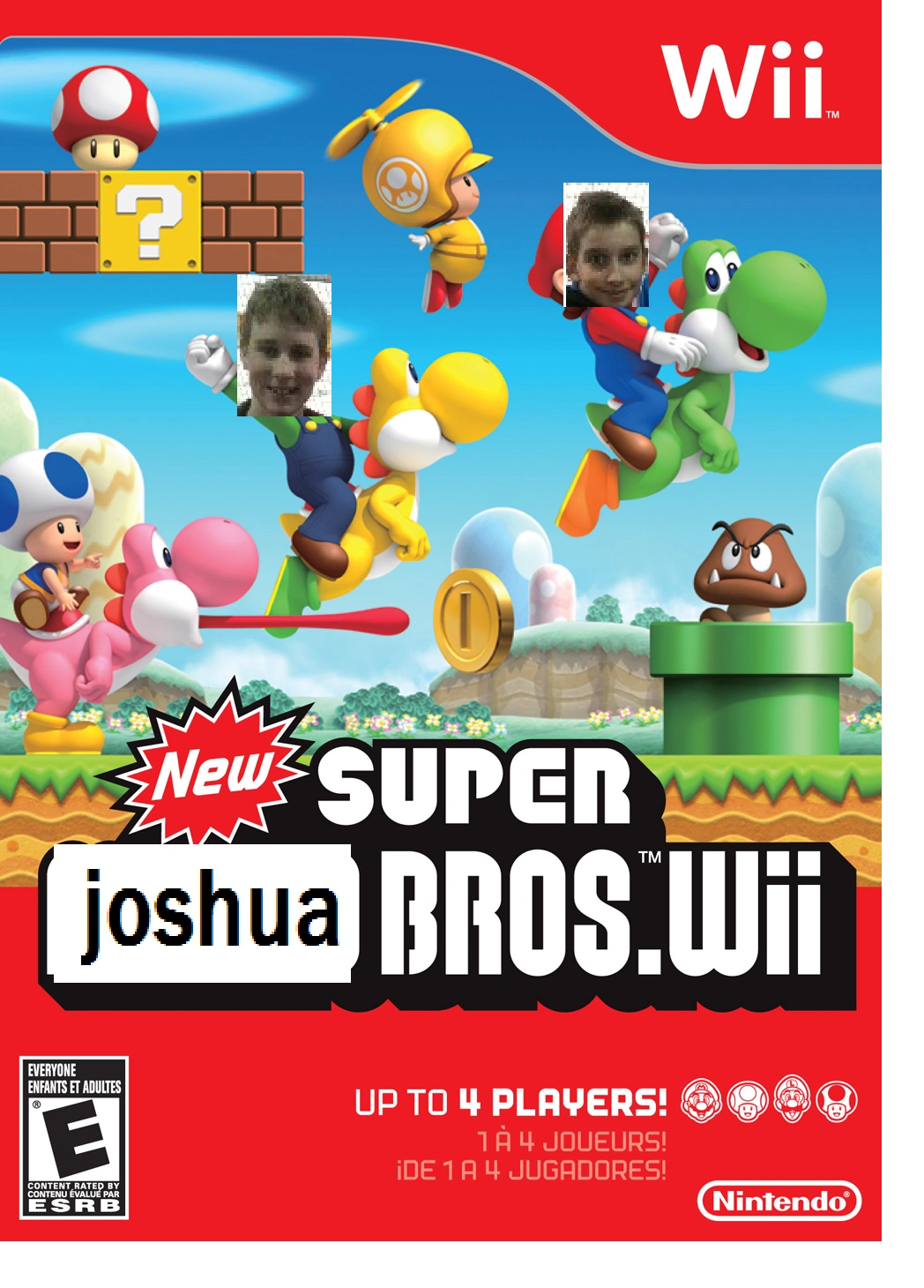 New super Joshua bros wii | Super Joshua Galaxy Wiki | Fandom