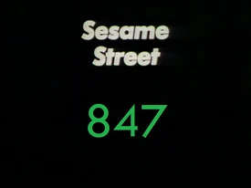 Sesame Street: Episode 0847 credits | SuperLogos Wiki | Fandom
