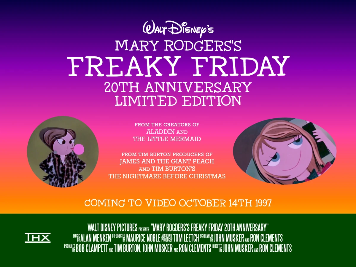 Mary Rodgers's Freaky Friday: 14th Anniversary (1977 film) Credits ...