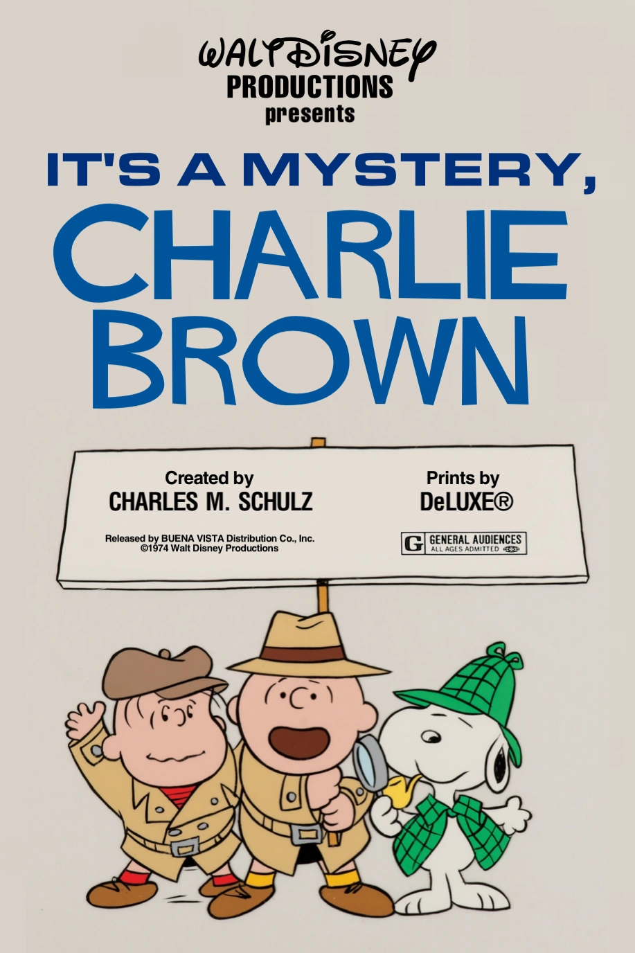 It's a Mystery, Charlie Brown (1974 film) Credits | SuperLogos Wiki ...