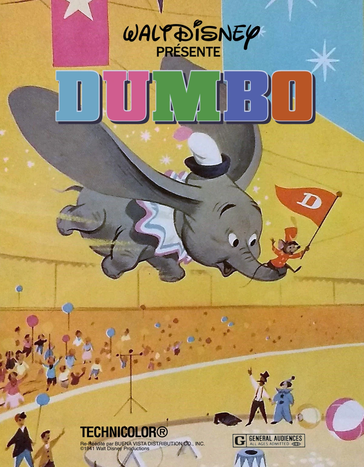 Dumbo (1941 film) Credits - 1972 Re-Dubbing (Quebec French ...