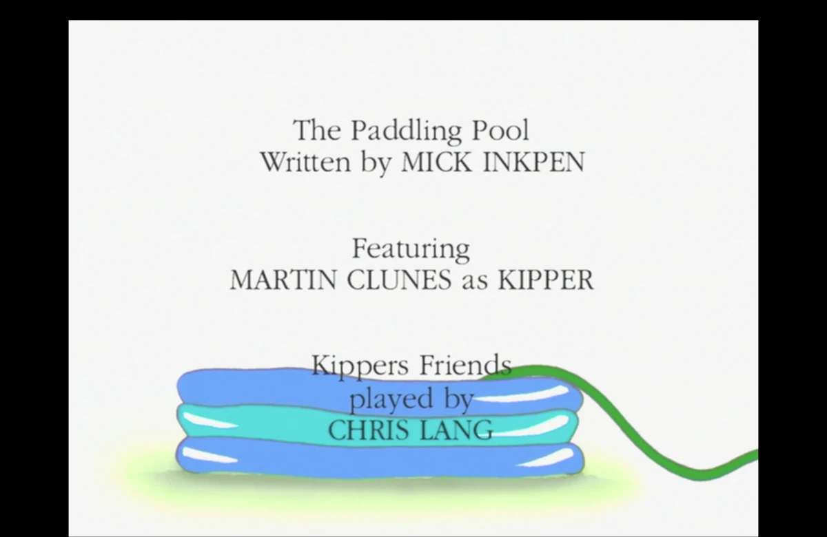 Kipper: The Paddling Pool Credits | SuperLogos Wiki | Fandom