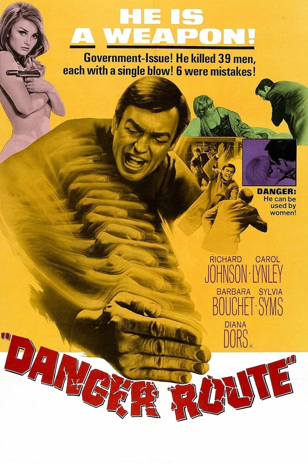 Danger Route (1968 film) Credits | SuperLogos Wiki | Fandom