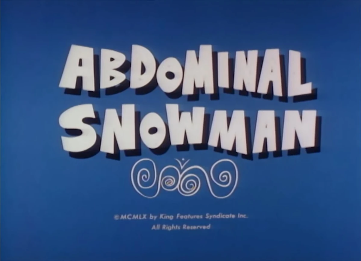 Abdominal Snowman credits | SuperLogos Wiki | Fandom
