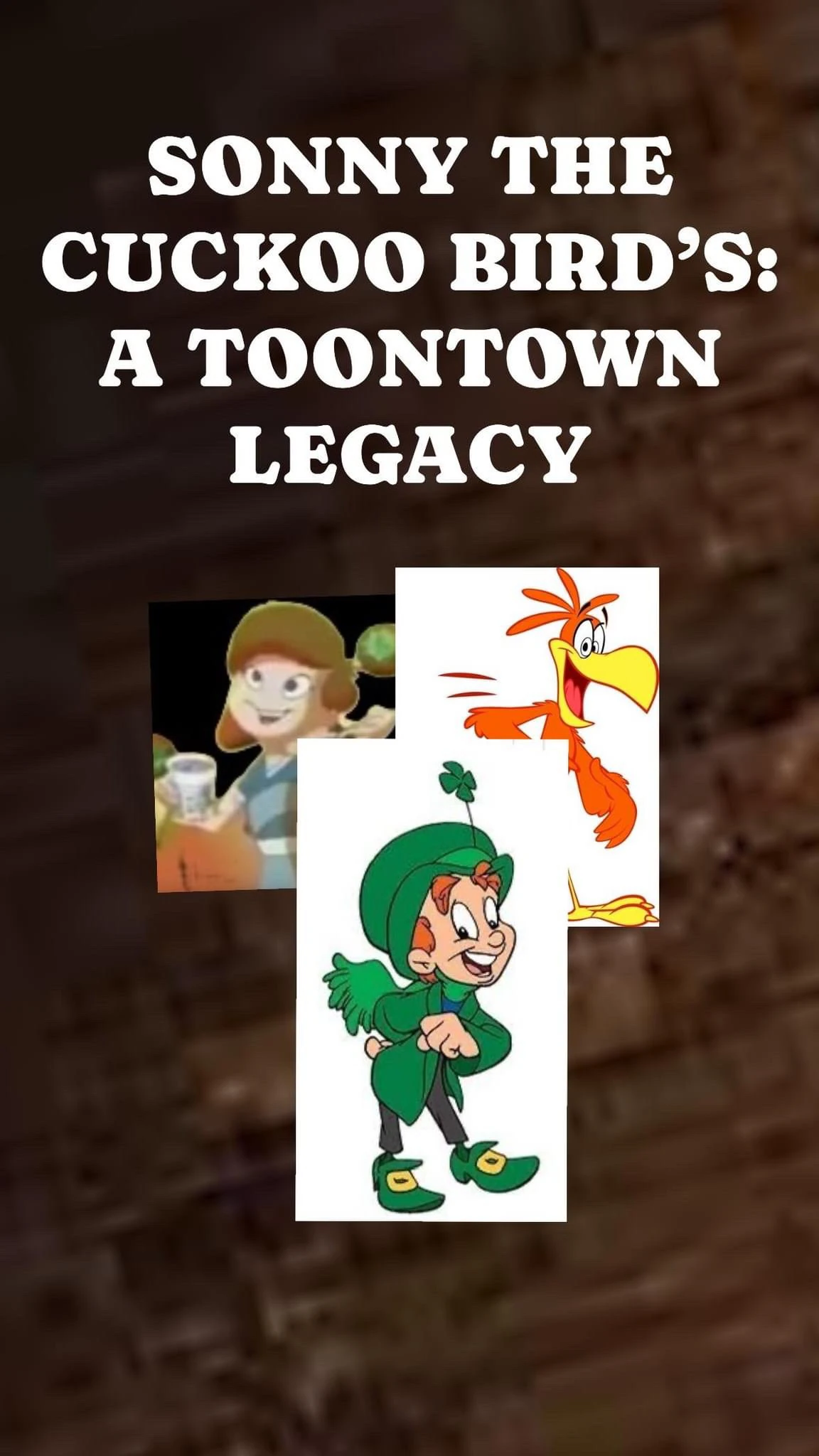 Sonny the Cuckoo Bird’s: A Toontown Legacy (1988 film) Credits ...