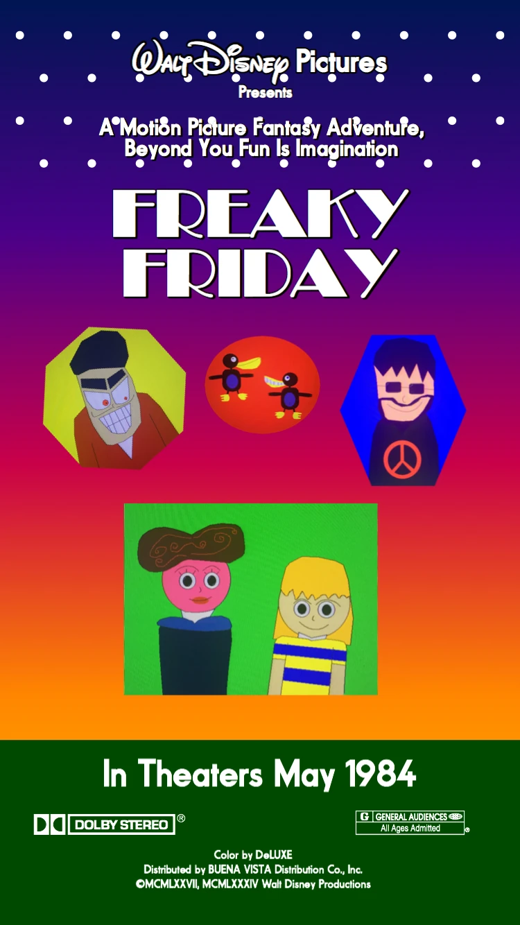 Freaky Friday (1977 film) Credits | SuperLogos Wiki | Fandom