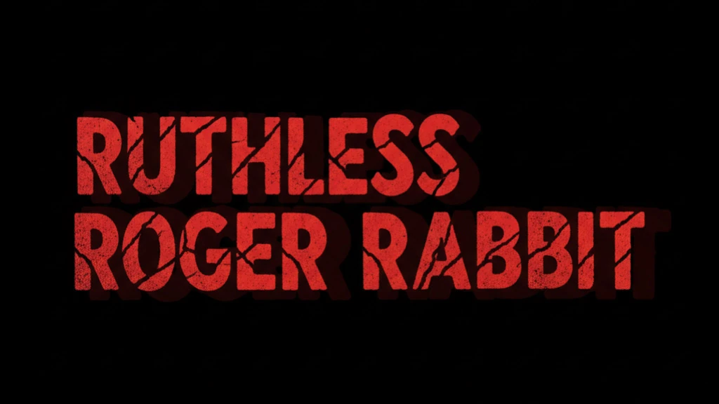 Ruthless Roger Rabbit (1986 film) Credits | SuperLogos Wiki | Fandom