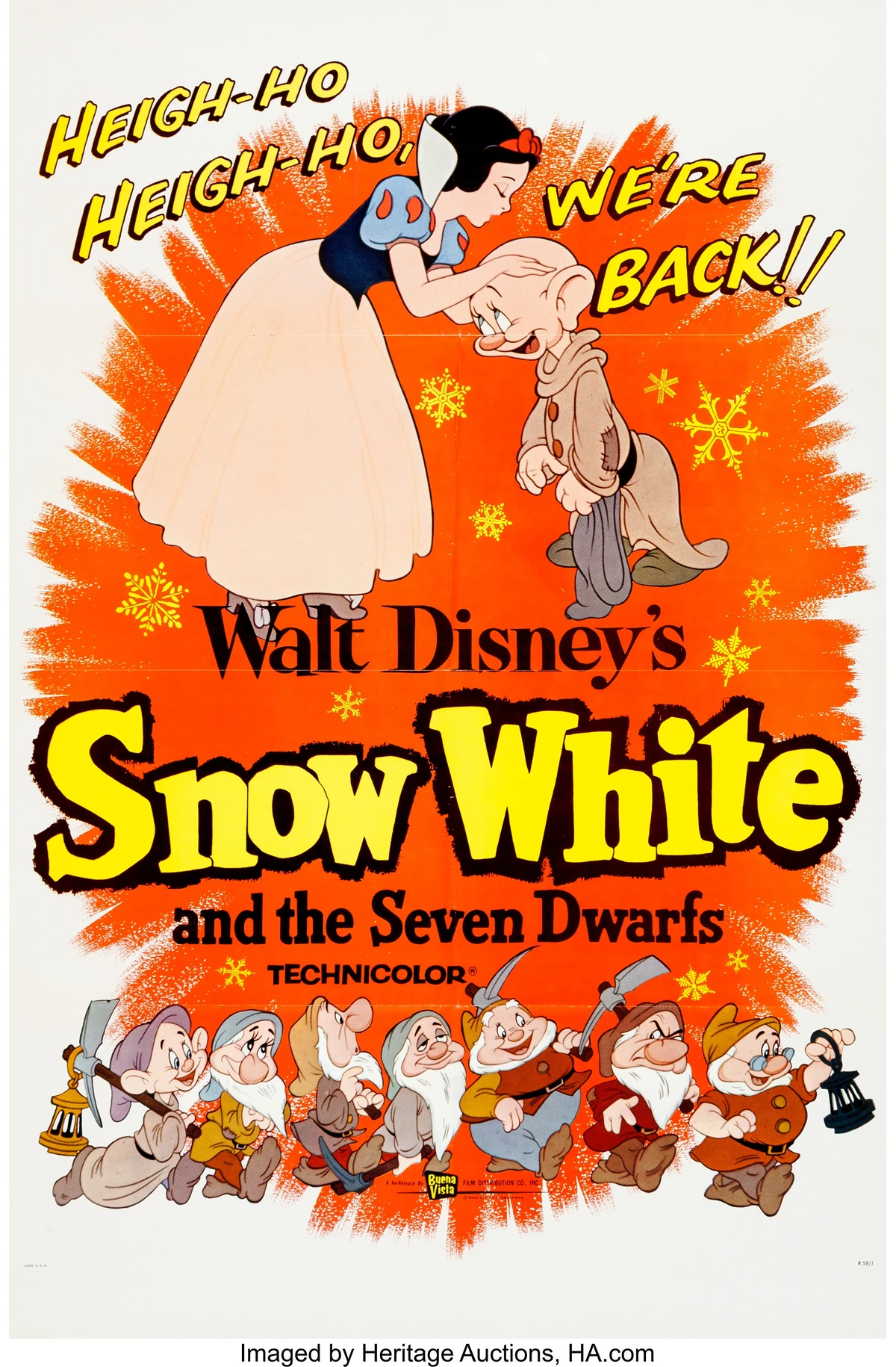 Snow White and the Seven Dwarfs (1958 film) Credits (Walt Disney ...