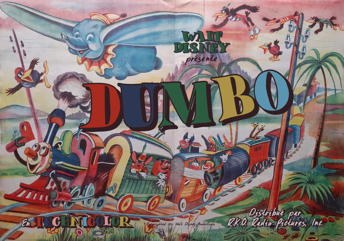 Dumbo (1941 film) Credits - 1942 Original Dubbing (Canadian French) | SuperLogos Wiki | Fandom