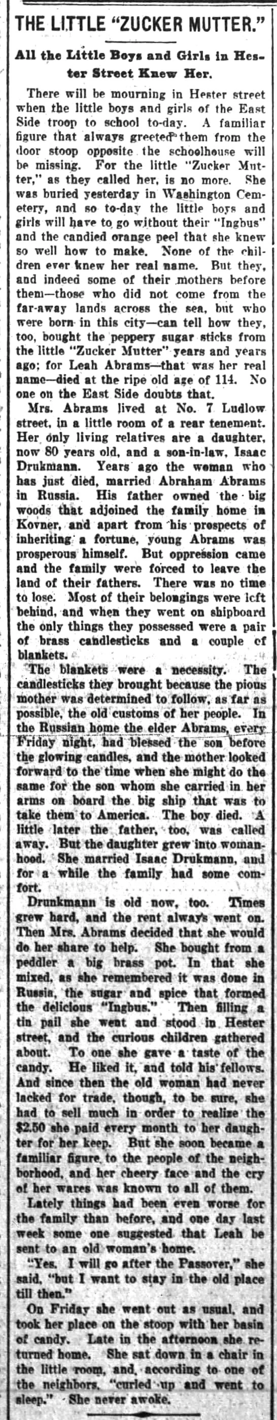 Leah Abrams | Superlongevity Wiki | Fandom