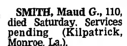 Maud Smith | Superlongevity Wiki | Fandom