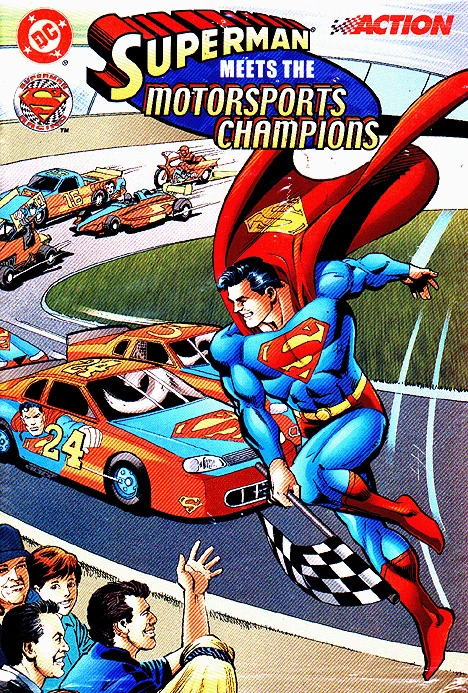Superman Meets the Motorsports Champions | Superman Wiki | Fandom