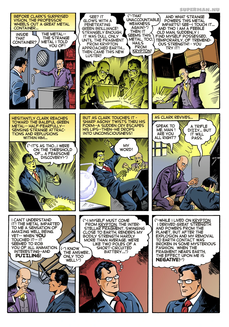 supermans enemy coloring pages