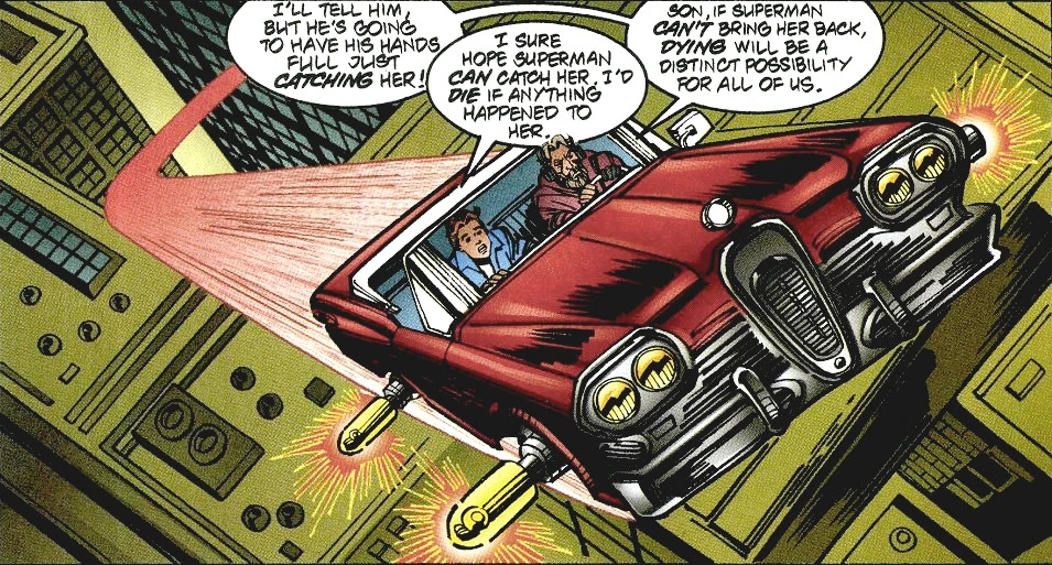 Professor Hamilton's flying car | Superman Wiki | Fandom