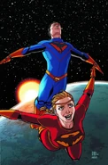 Nightwing and Flamebird | Superman Wiki | Fandom