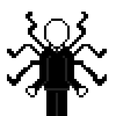 Sprites De 8 Bits De Slenderman FRGCB Finnish Retro Game Comparison