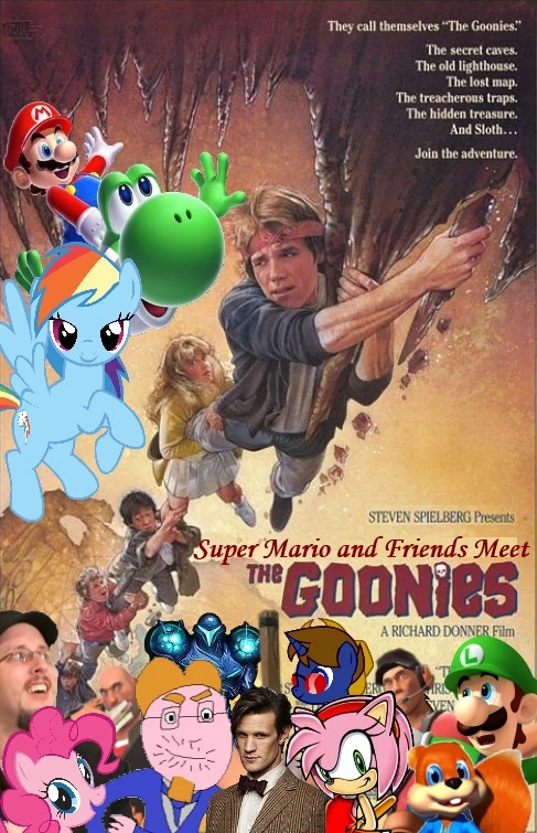 Super Mario and Friends Meet The Goonies | Super Mario and Friends new ...