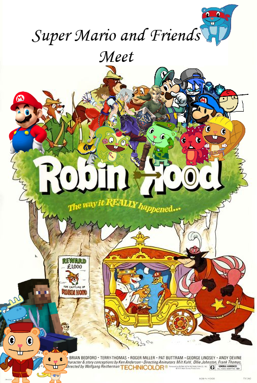 Super Mario and Friends Meet Robin Hood | Super Mario and Friends new ...