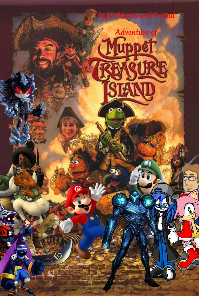 Super Mario and Friends Adventure of Muppet Treasure Island | Super ...