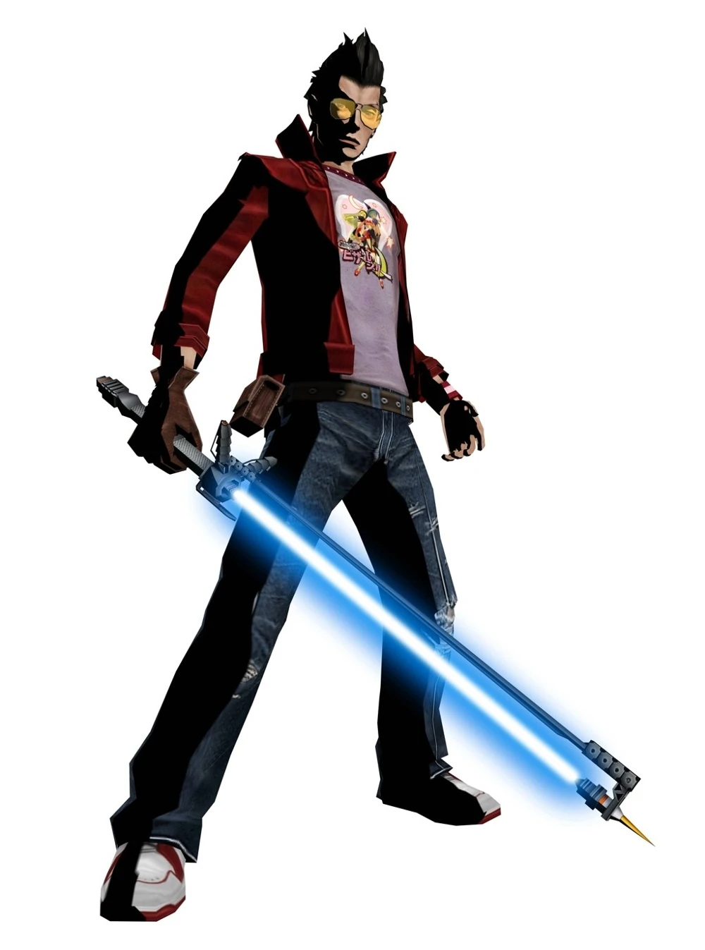 Travis Touchdown | Super Mario and Friends new Adventure Wiki | Fandom