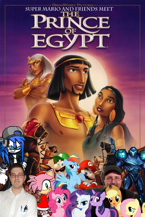 Super Mario and Friends Meet the Prince of Egypt | Super Mario and ...