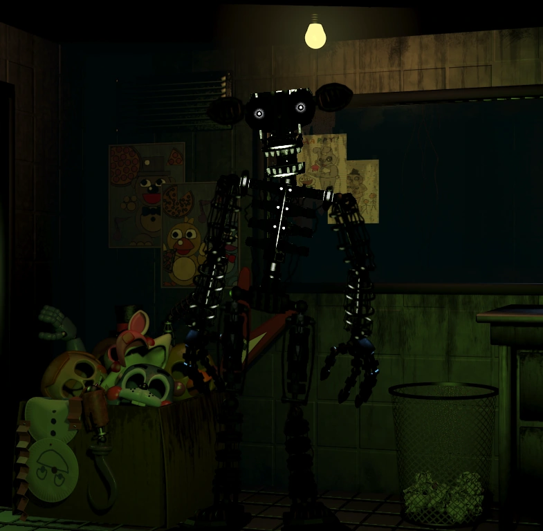 Phantom Endoskeleton | Super Mario and Friends new Adventure Wiki | Fandom