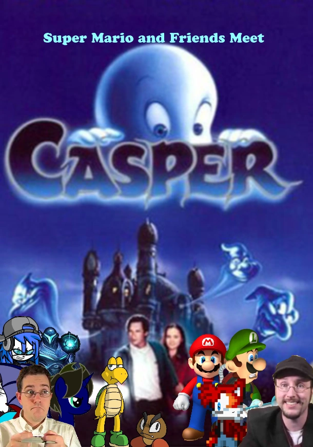 Super Mario and Friends Meet Casper | Super Mario and Friends new ...