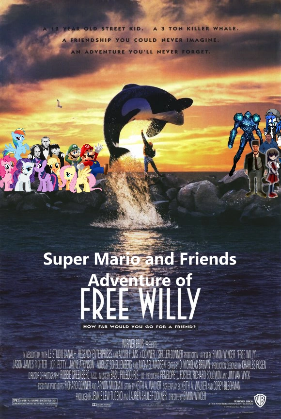 Super Mario and Friends Adventure of Free Willy | Super Mario and ...