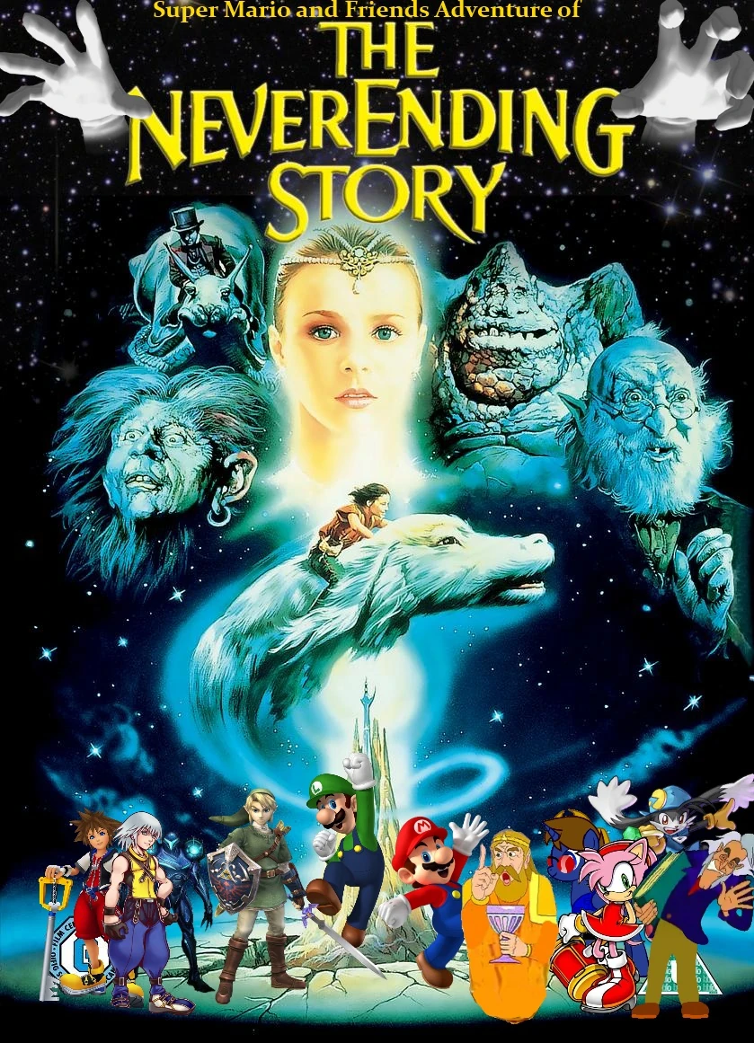 Super Mario and Friends Adventure of The NeverEnding Story | Super ...