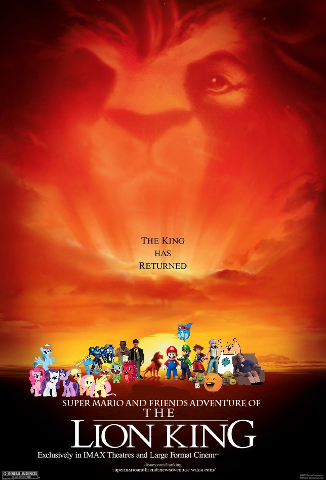 Super Mario and Friends Adventure of The Lion King | Super Mario and ...