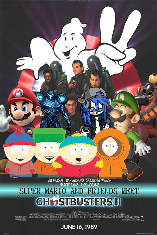 Super Mario and Friends Meet Ghostbusters 2 | Super Mario and Friends ...