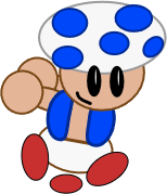 Blue Toad | Super Mario Bros. fannon Wiki | Fandom