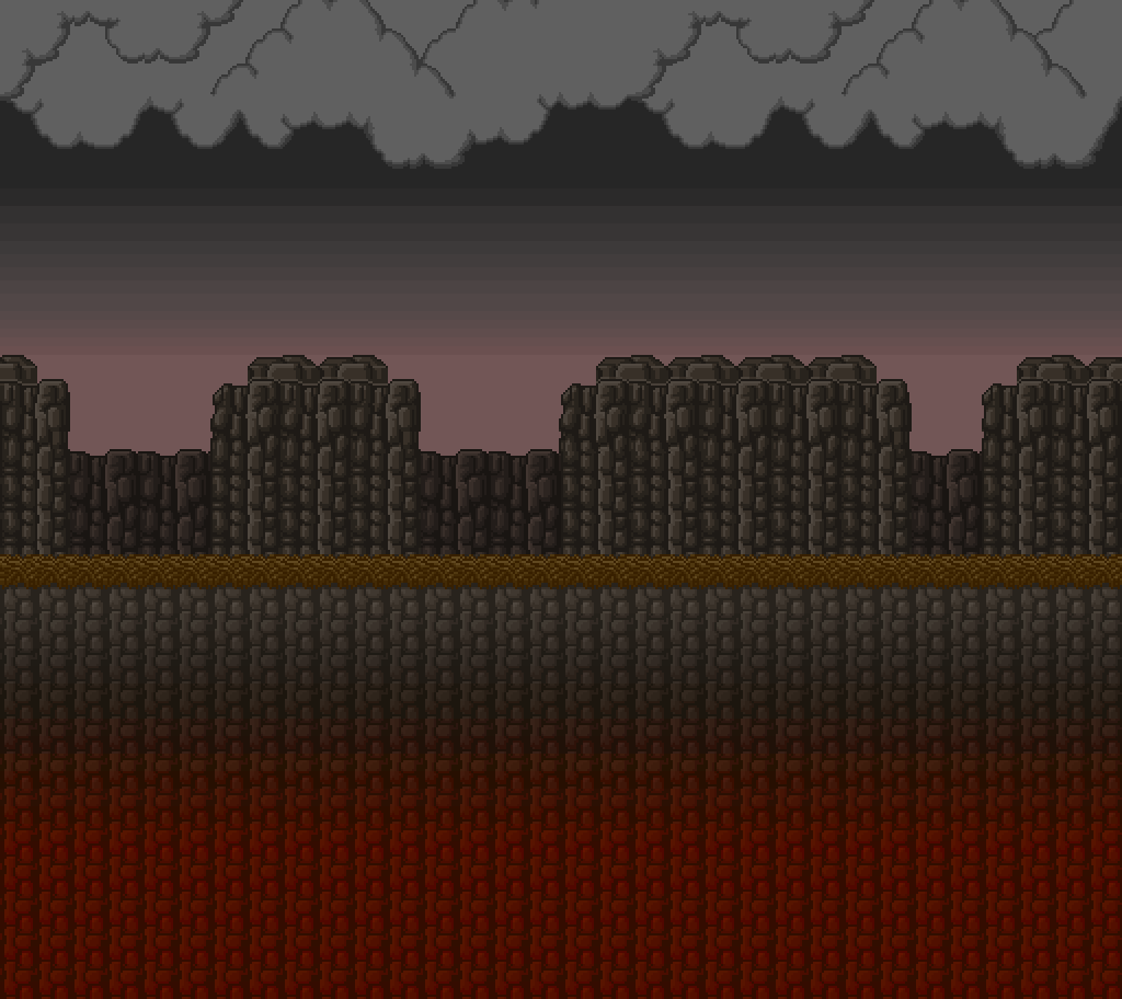 Super Mario World Cave Background