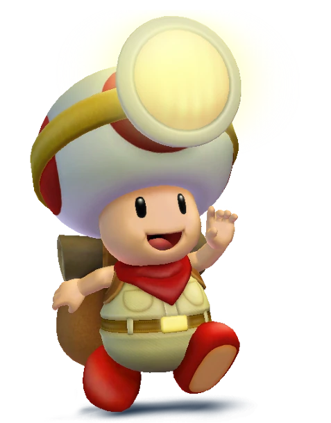 Toad Brigade Captain Toad Gif
