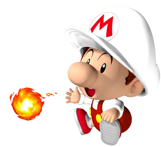 Baby Mario Fuoco | Super Mario Fanon Wiki | Fandom