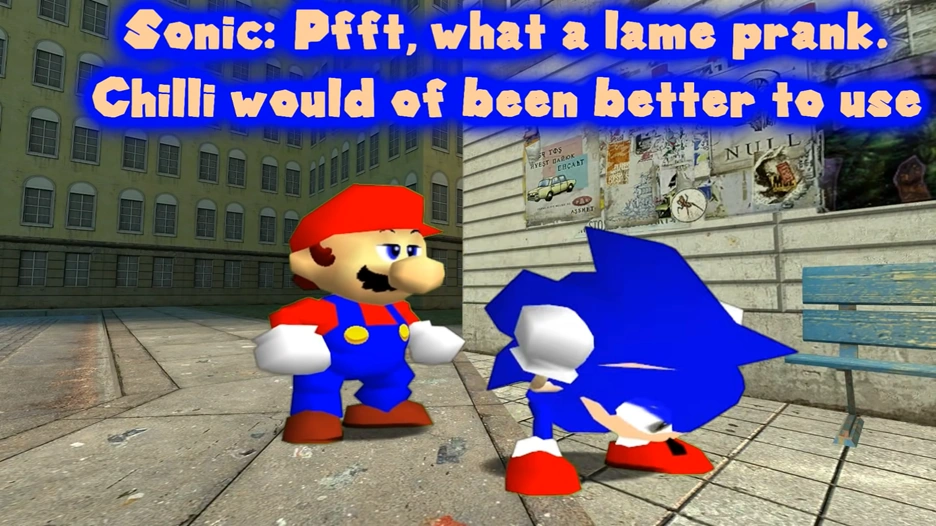 Mario VS Sonic: PRANK BATTLE/Gallery | The SMG4 Wiki | Fandom