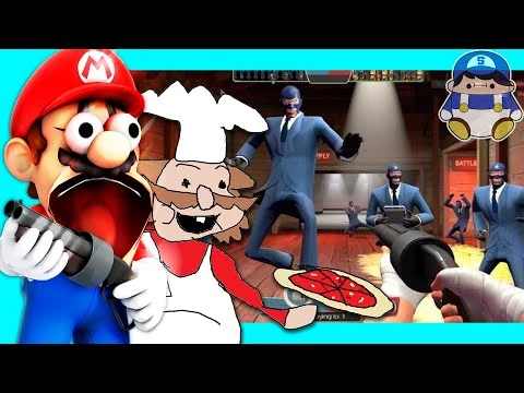 Mario Plays TF2 (ft. Marty) | The SMG4 Wiki | Fandom