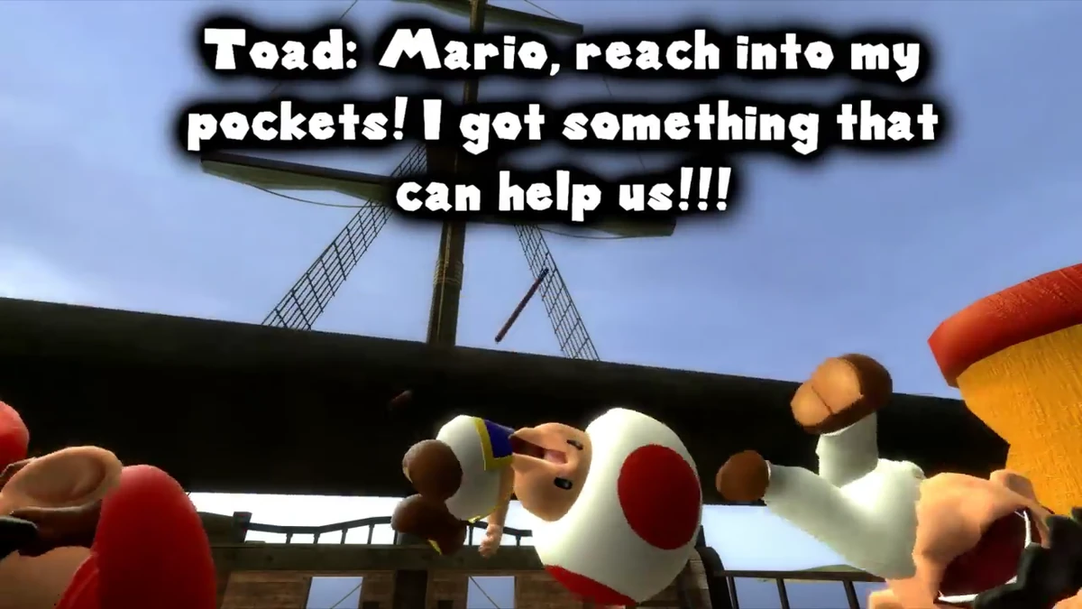 R64: Mario's Boat Trip/Gallery | The SMG4 Wiki | Fandom