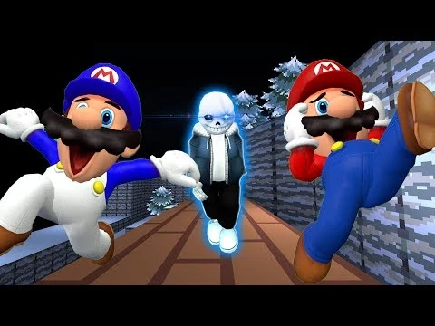 Undertale Death Run (Mario vs SMG4) | The SMG4/GLITCH Wiki | Fandom
